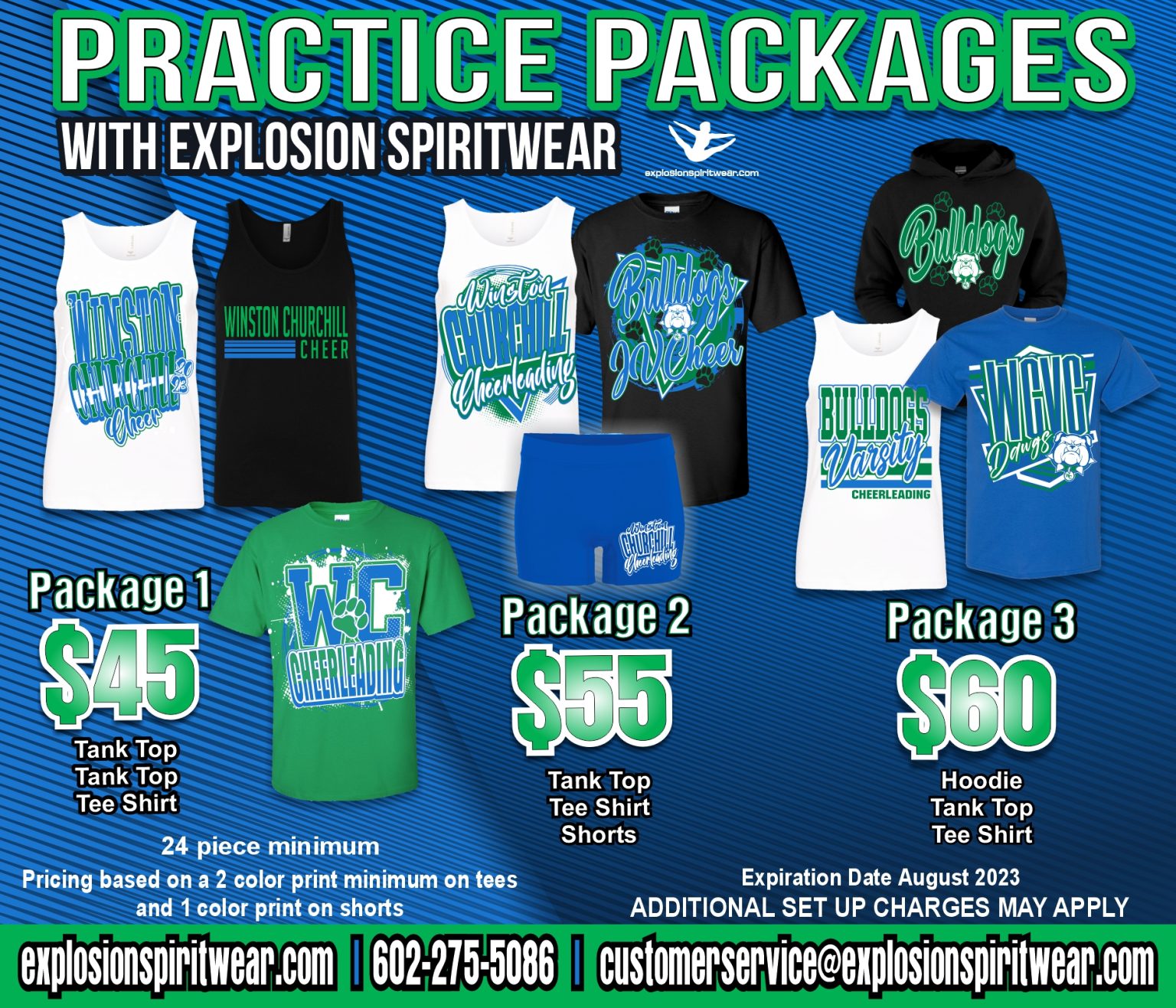 Explosion Spiritwear | Cheerleading Shoes, Screen Printed, Embroidered ...